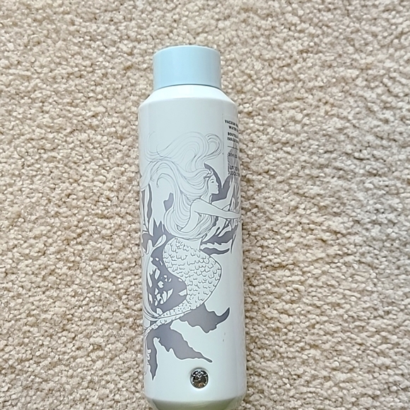 Starbucks | Kitchen | Starbucks Glitter Siren Mermaid Stainless Steel Water Bottle 2 Oz | Poshmark